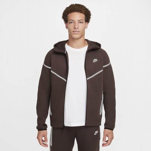 Nike Tech Windrunner Reflective Details Fleece Full-Zip Jacket 'Brown ...