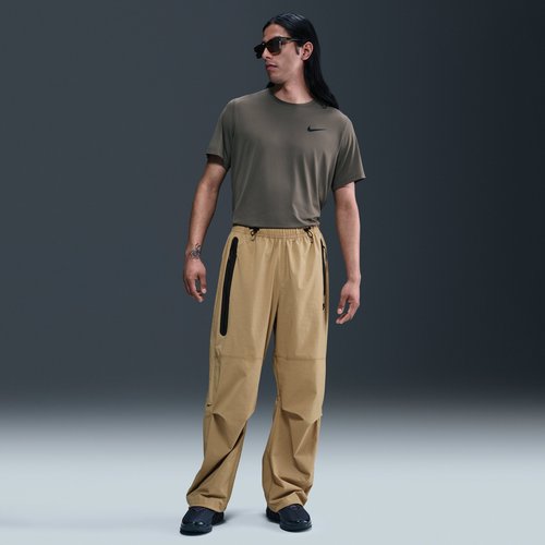 Nike Tech Woven Oversized Pants 'Parachute Beige/Parachute Beige/Black ...