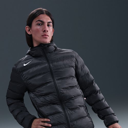 Nike Total 90 Therma-FIT Soccer Puffer Jacket 'Black/Sail/Sail ...
