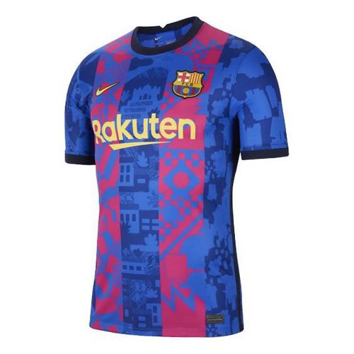 Nike FC Barcelona 21/22 Third Jersey 'Blue' - DB5896-406 | Solesense