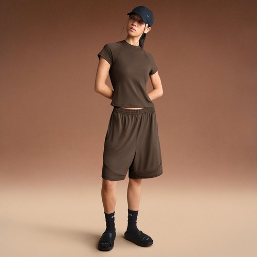 Nike SKIMS Airy Relaxed Shorts 'Nskm Dark Sepia' - SHSHO8632W-DSP ...