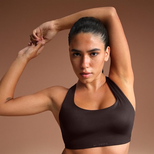 Nike SKIMS Shine Racerback Bra 'NSKM Phoenix' - BRSPT7003W-PHO | Solesense