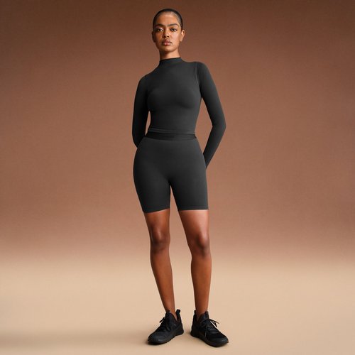 Nike SKIMS Vintage Seamless 5" Shorts 'Nskm Obsidian' - BOBKS2978-OBD ...