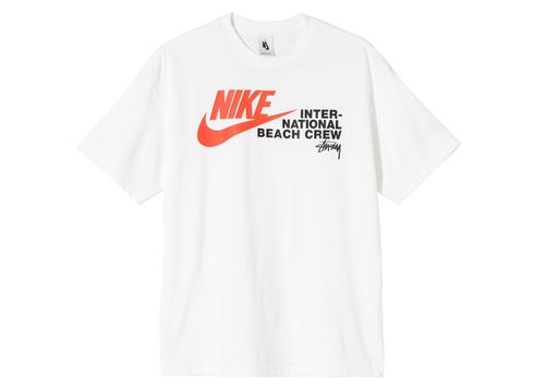 Stussy x Nike Crossover Alphabet Logo Sports Short Sleeve Asia Edition 'White' - DD3071-121 ...