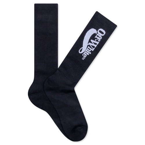 OFF-WHITE Thick Monster Socks 'Black/Red' | Solesense