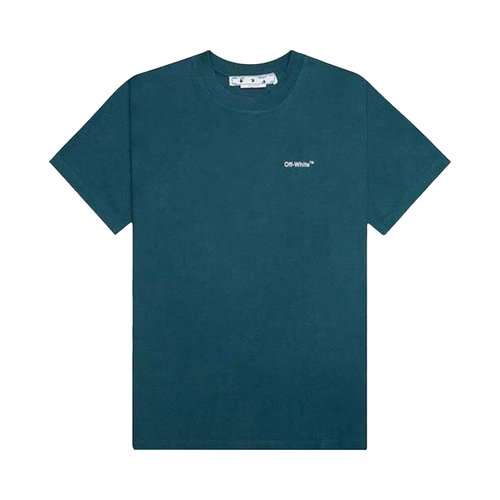OFF-WHITE Chain Arrow Double Long-Sleeve Tee 'Duck Green ...