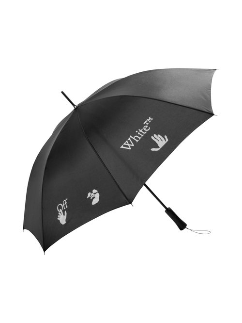 OFF-WHITE Off OFF Long Umbrellain 'Black/White' | Solesense