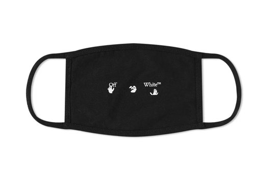 OFF-WHITE Off OFF New Logo Face Maskin 'Black/White ...