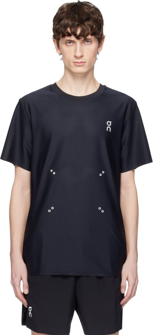 On Pace Mesh T-shirt 'Black' - 1MF10030553 | Solesense