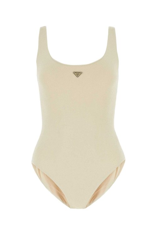 Prada Embellished Stretch Nylon Swimsuit - 70196R_13K9_F03OP | Solesense