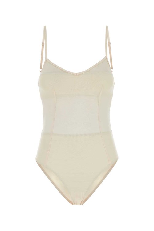 Prada Light Pink Tulle Swimsuit - 702331_4XQ_F0924 | Solesense