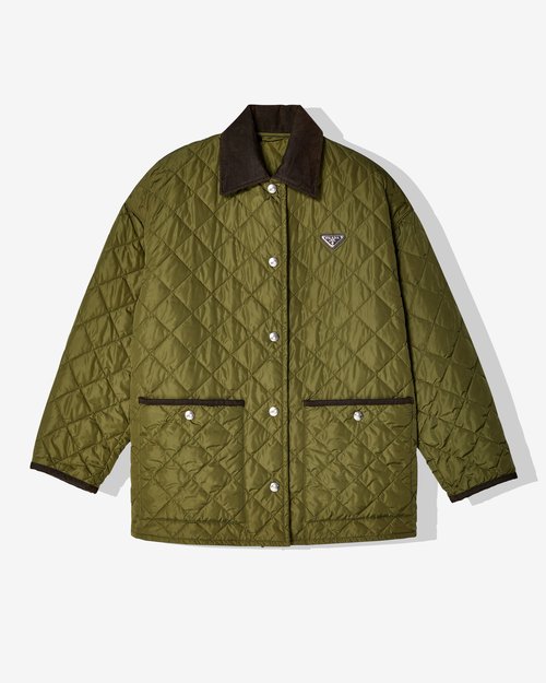 Prada Light Re-Nylon Jacket 'Military' - 292166_1WQ9_F0161 | Solesense