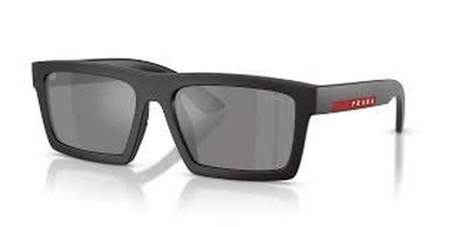 Prada Linea Rossa Matte Mirror Rectangular Sunglasses A07S 18K60A 58 ...