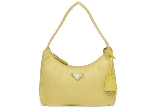 Prada ReEdition 2000 Nylon Bag Mini 'Pineapple Yellow' | Solesense