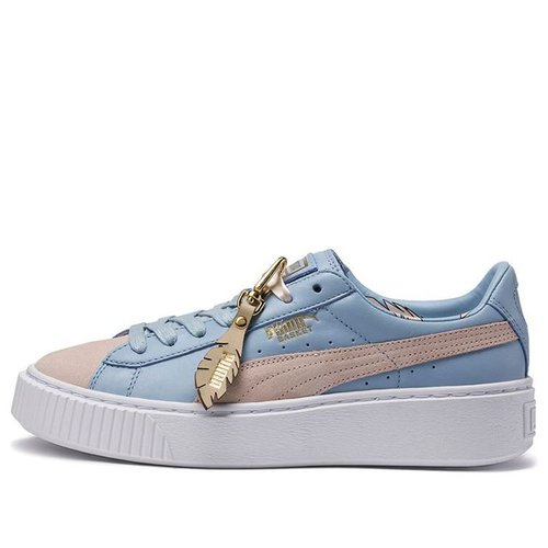 PUMA Basket Platform Coach 'White Blue Brown' - 366364-01 | Solesense