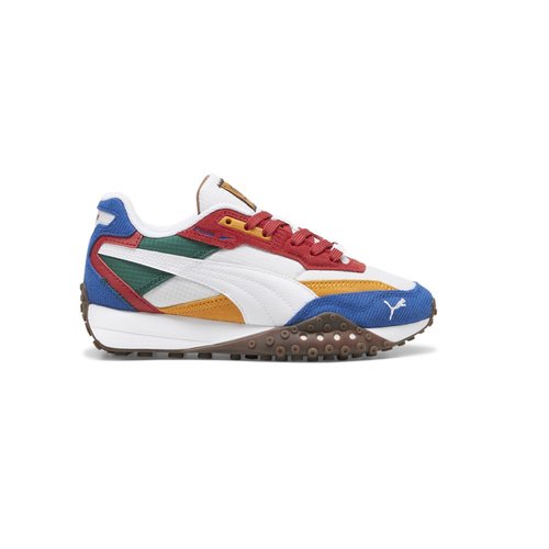 PUMA Blacktop Rider Big |-Color | Size 4.5 'Multicolor - White Club Red ...