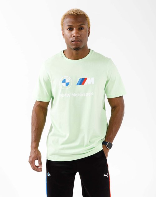 PUMA BMW Motorsport ESSENTIAL LOGO TEE 532253 15 'Light Green' - 532253 ...