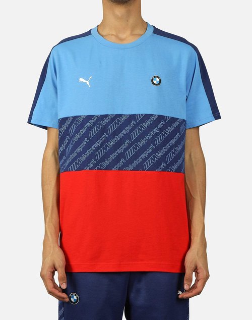 PUMA BMW MOTORSPORT T7 TEE 'Blue' - 596096-04 | Solesense