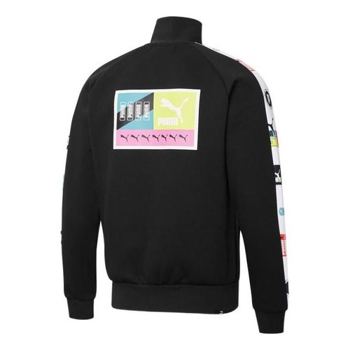 PUMA Brand Love T7 Jacket 'Black' - 535128-01 | Solesense