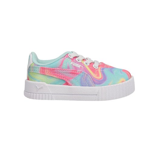PUMA Carina Swirl Ac Tie-Dye Lace Up 'White' - 386774-01 | Solesense