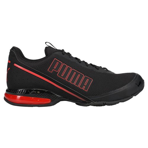 PUMA CELL Divide Lace Up 'Black High Risk Red' - 376296-02 | Solesense