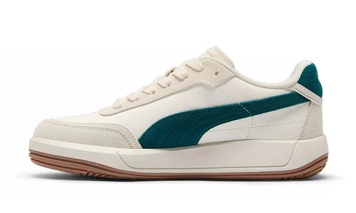 PUMA CLUB PEARL 399360 03 'Alpine Snow / Cold Green / Caramel Latte ...