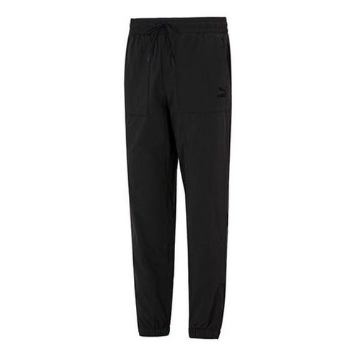 PUMA Essentials Logo Pants 'Black' - 535554-01 | Solesense
