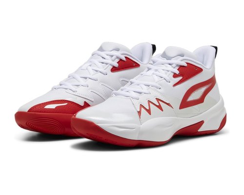 PUMA Genetics White 'Puma White/For All Time Red' - 379974-04 | Solesense