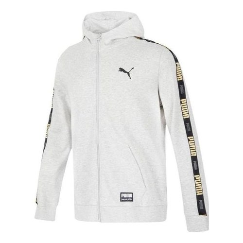 PUMA Handwriting Label Jacket 'Grey' - 539532-04 | Solesense