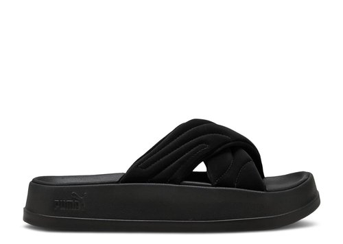 PUMA Leadcat Platform Sandal | Size 9.5 'Black Cool Dark Grey' - 400340 ...
