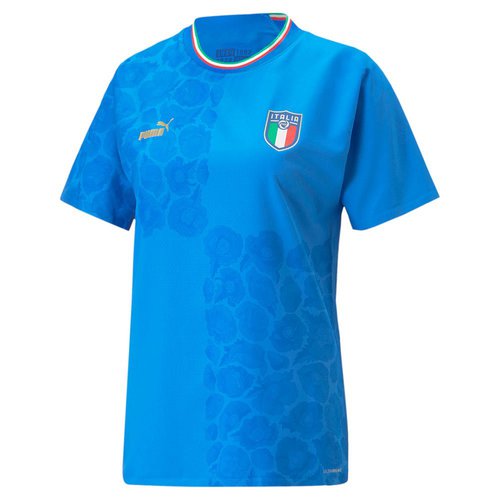 PUMA Liberty x Italy Authentic Home Crew Neck Short Sleeve Soccer ...