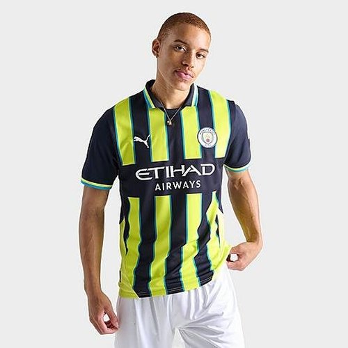PUMA Manchester City 24-25 Away Replica Soccer Jersey Shirt 'New Navy ...