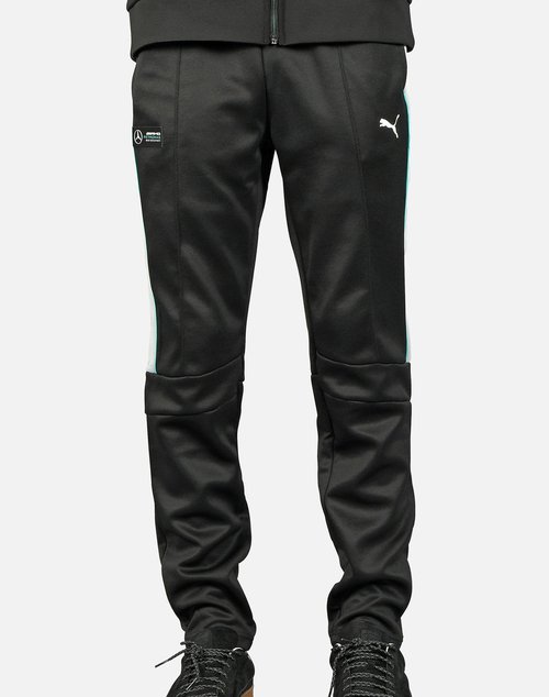 PUMA MERCEDES AMG PETRONAS T7 TRACK PANTS 'Black' - 595358-01 | Solesense