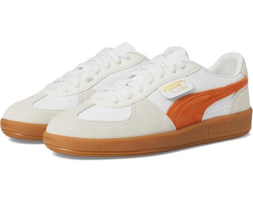 PUMA Palermo 'Puma White/Warm White/Orange Glo' - 396464-16 | Solesense