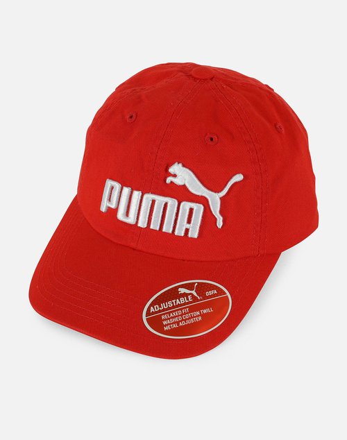 PUMA RELAXED FIT STRAPBACK HAT 'RED' - PMAM2419-615 | Solesense