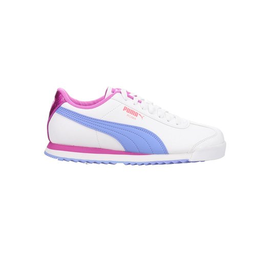 PUMA Roma Glitz Glam Lace Up Sneakers Big Kid 'Purple/White' - 390571 ...
