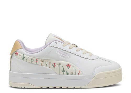 PUMA Roma | White | Size 7.5 'Secret Garden' - 401675-01 | Solesense