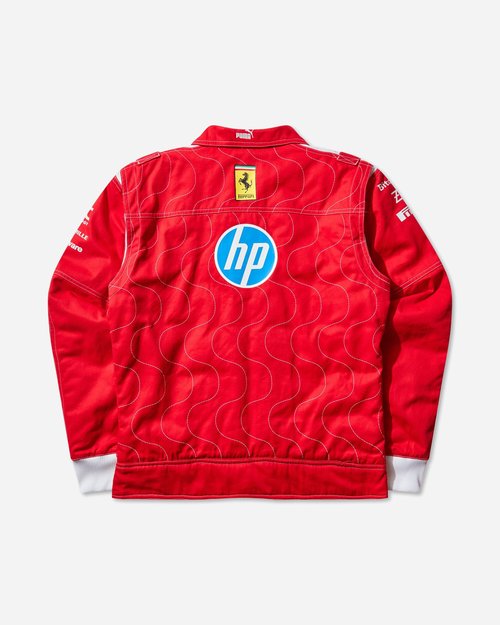 PUMA Scuderia Ferrari Team Monza Racing Full Zip Jacket 'Red' - 713708 ...