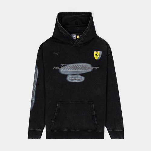 PUMA Scuderia Ferrari Race Desert Sun Las Vegas Pullover Hoodie 'Black ...