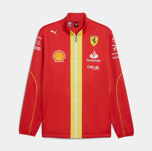 PUMA Scuderia Ferrari Team Softshell Jacket 'Red/Yellow' - 763866-01 ...
