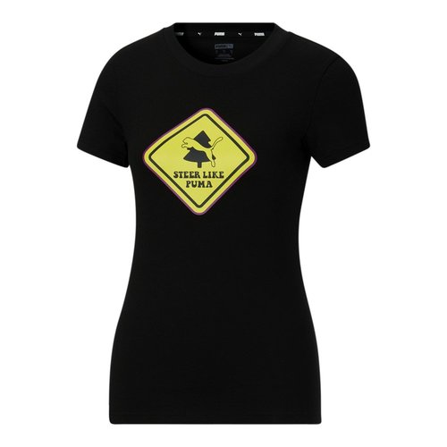 PUMA Ski Club Slim Crew Neck Short Sleeve T-Shirt 'Black' - 539748-01 ...