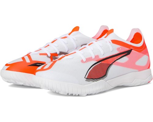 PUMA Ultra 5 Match Turf Trainer 'Puma White-Puma Black-Glowing Red ...