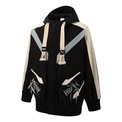 PUMA X Staffonly X Monopoly Logo Jacket 'Black' - 539895-01 | Solesense