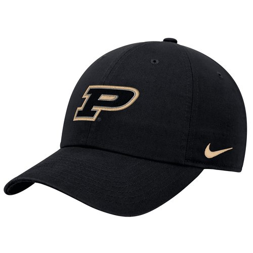 Purdue Club Nike College Cap 'Black' - C1160225FH-PUR | Solesense