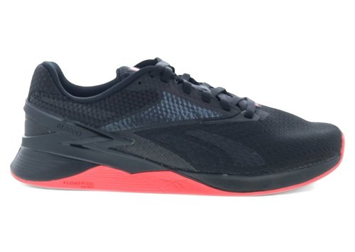 Reebok Nano X3 Black 'Neon Cherry/Core Black' - IG0965 | Solesense