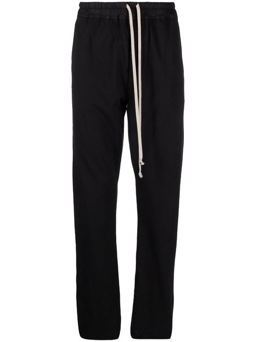 Rick Owens DRKSHDW Berlin Cotton Track Pants 'Black' - DU01B7392RIG-BLK ...