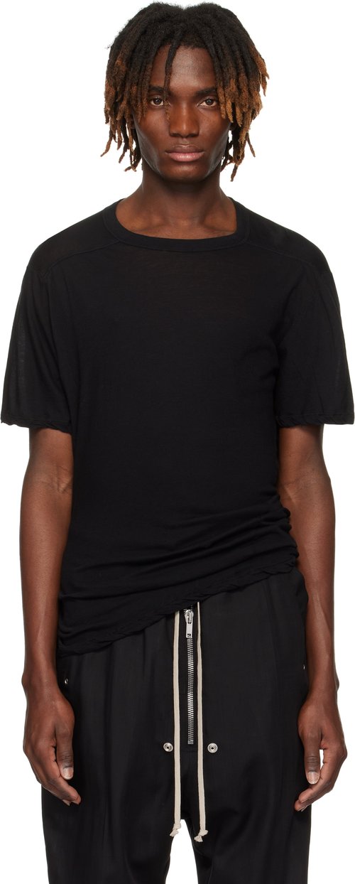 Rick Owens Forever Level T-shirt 'Black' - RU01E5264 UC09 | Solesense