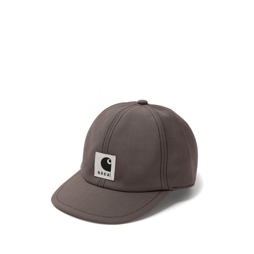 Sacai Carhartt WIP Suiting Bonding Cap 'Taupe' - 24-0727_S-5_50 | Solesense