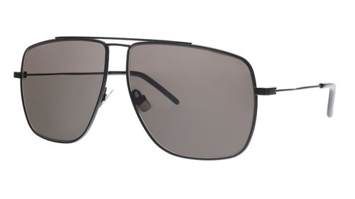 Saint Laurent Rectangle Sunglasses 'Black (Sl 298/001)' | Solesense