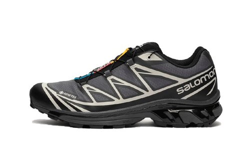 Salomon XT-6 Gore-Tex 'Black/Ebony/Lunar Rock' - L41663500 | Solesense